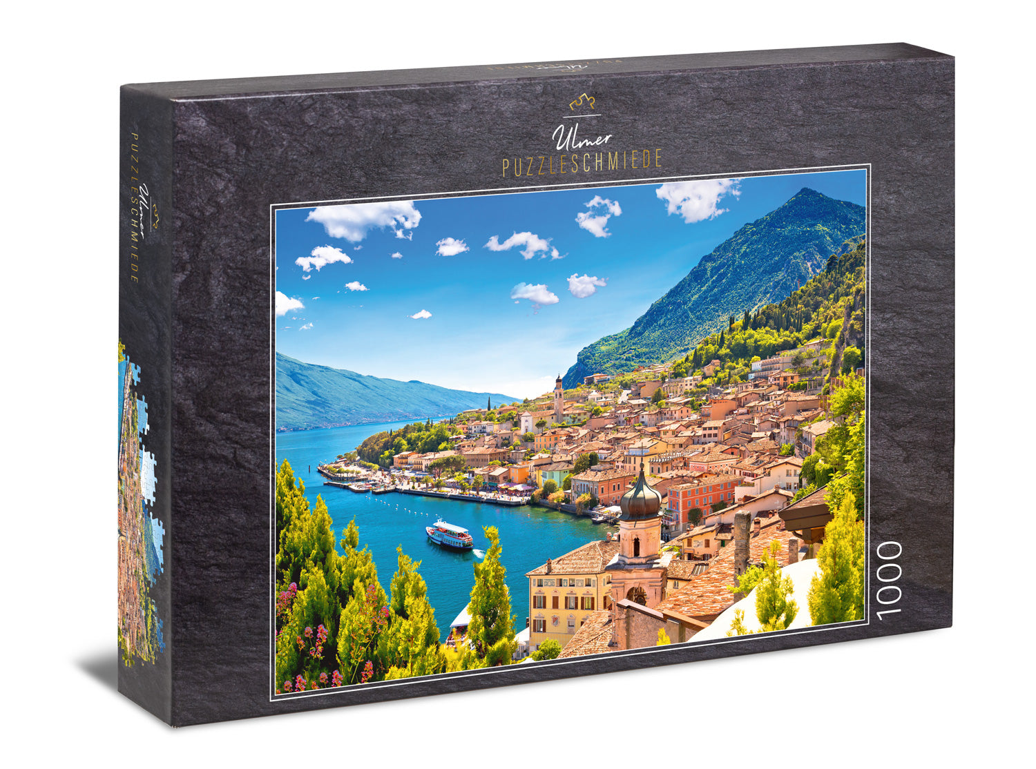 Italien-Puzzle 1000 Teile "Lago di Garda" – Ulmer Puzzleschmiede