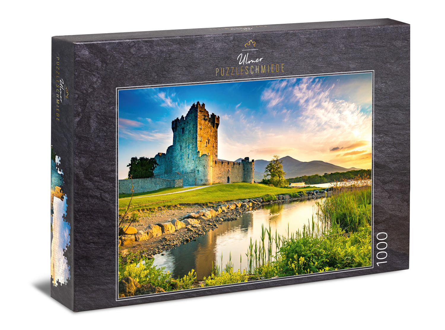 1000 Teile Puzzle "Ross Castle" – Ulmer Puzzleschmiede